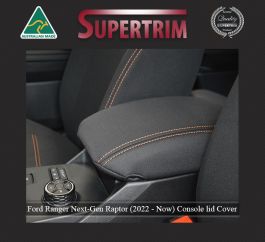CONSOLE LID COVER Custom Fit FORD Ranger Next-Gen Raptor (2022-Now ...